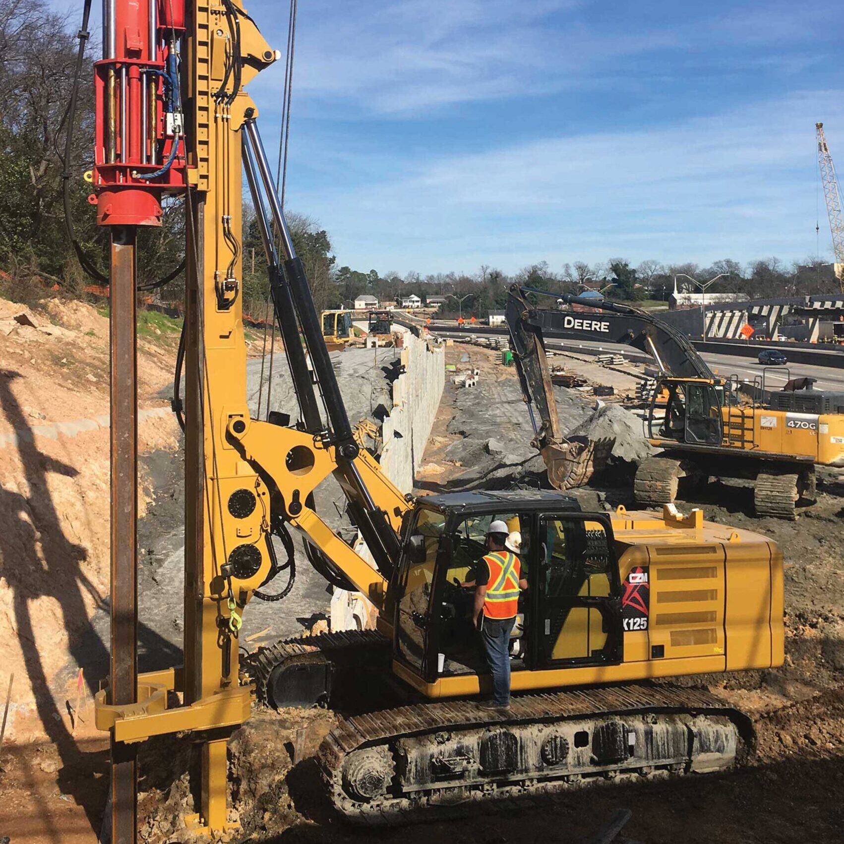 CZM - EK125HH Hydraulic Pile Driving Rig - Aksela