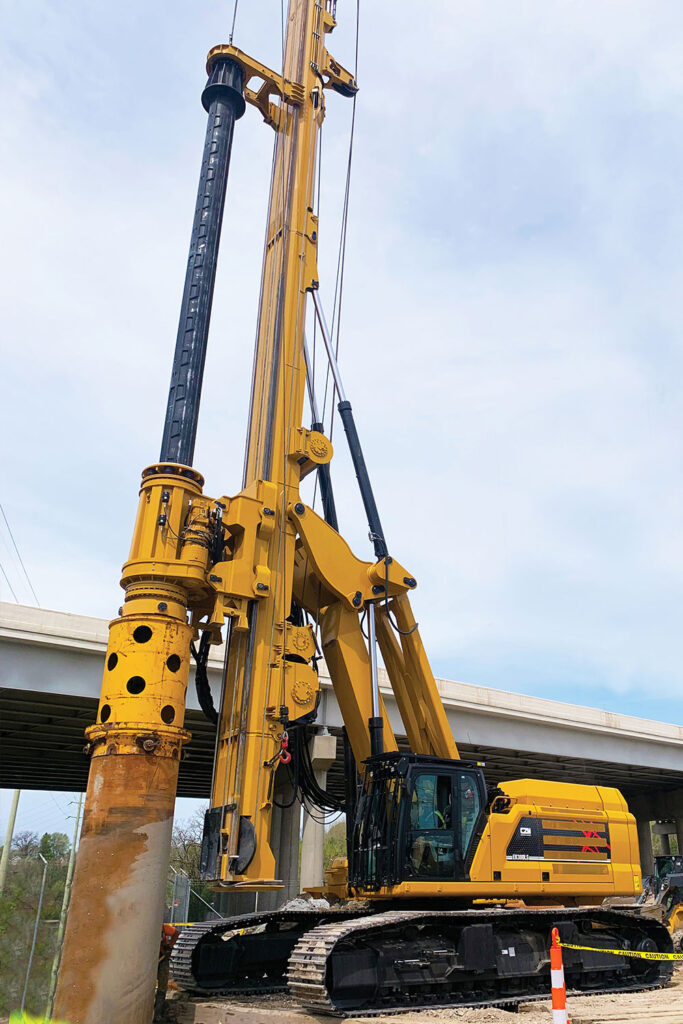 CZM EK300LS Cased CFA Drilling Rig - Aksela